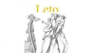 Leto Diosa Griega Del Olimpo Madre De Apolo Y Artemisa