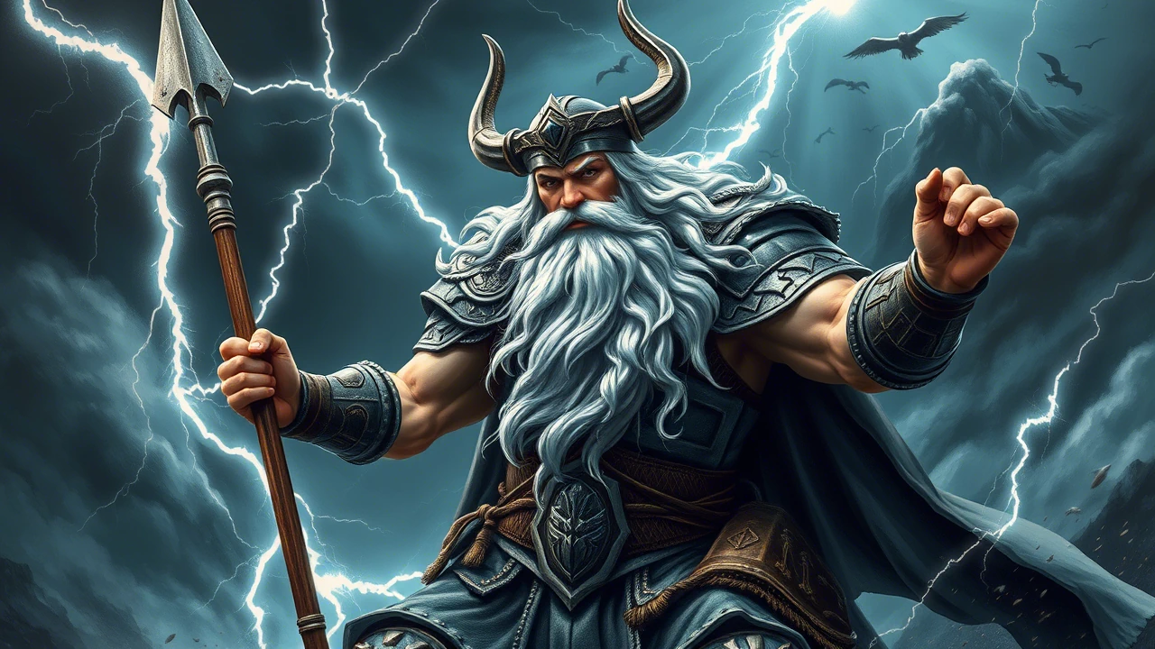 Odín: Dios De Los Vikingos En La Mitología Nórdica