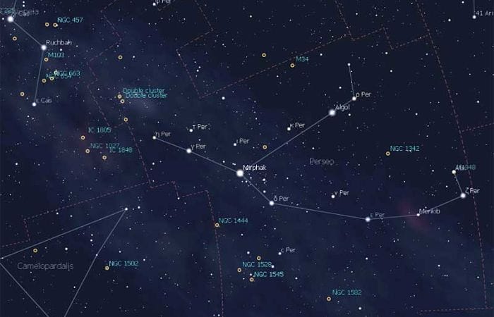 Constelación De Perseo: Cómo Ubicar, Estrellas, Mito Y Datos